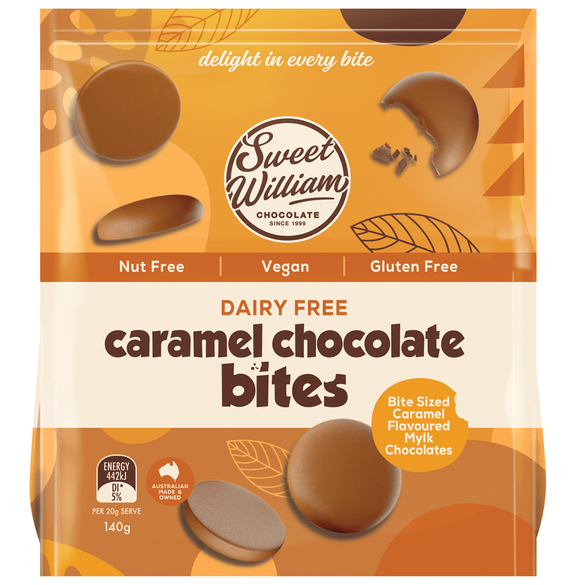 Sweet William Caramel Bites (140g) 8761004261615 – Sunshine Market