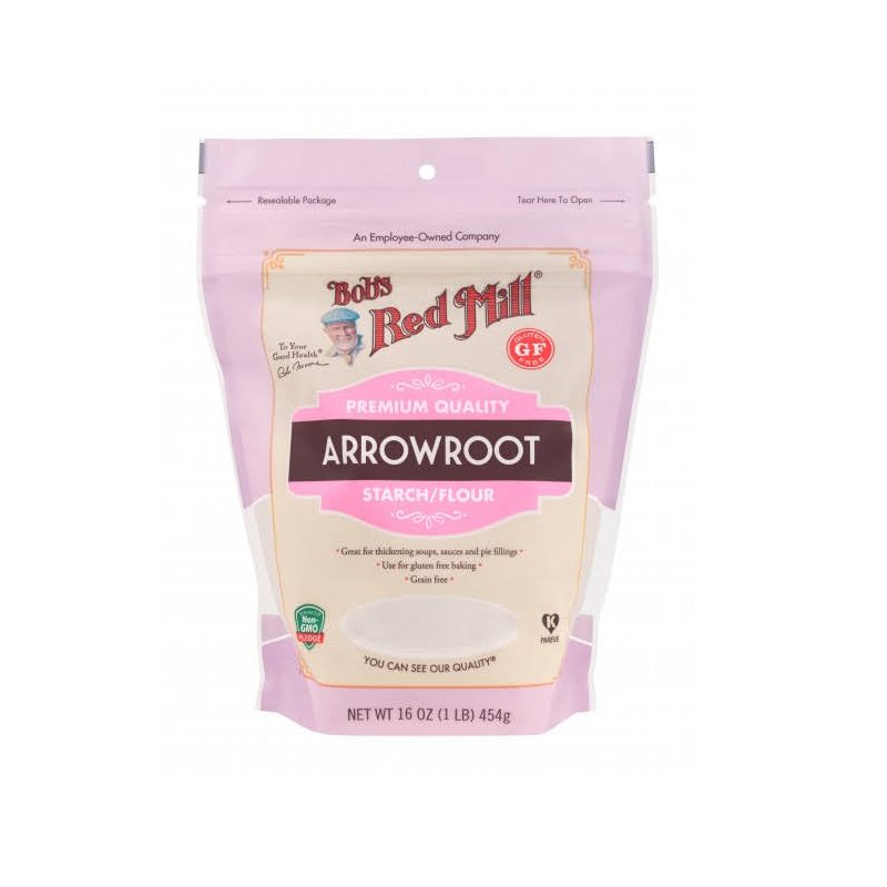 Bob's Red Mill Gluten Free Arrowroot Starch (454g) 8713279406319 ...