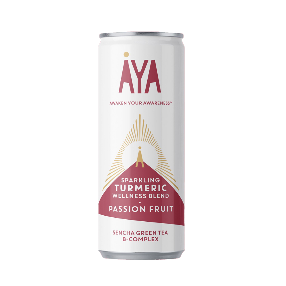 AYA - Sparkling Turmeric Blend - Passion Fruit (250ml) 8932761993455 ...
