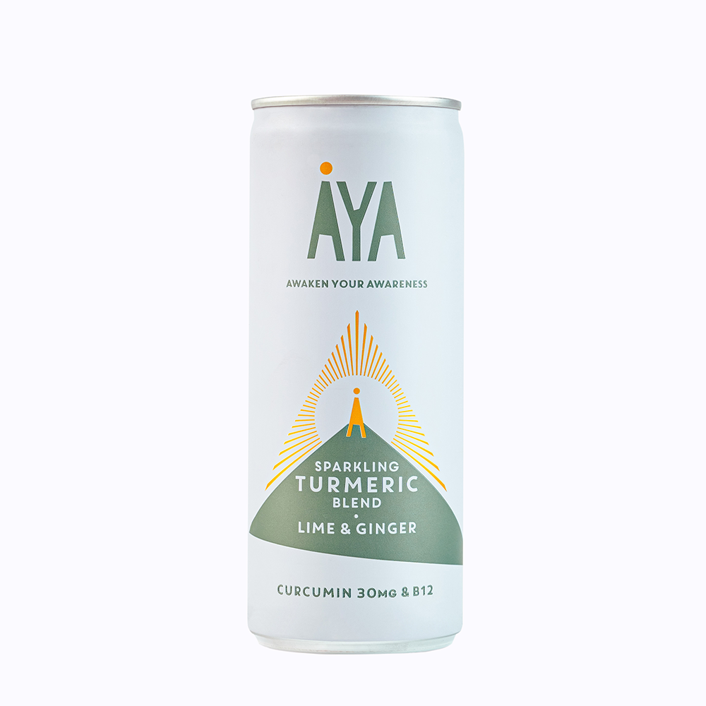 AYA - Sparkling Turmeric Blend - Lime & Ginger (250ml) 8932752097519 ...