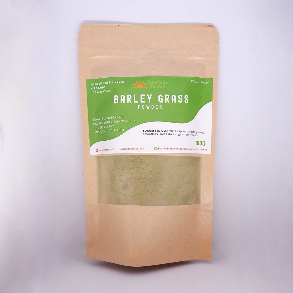 Morlife Organic Barley Grass Powder (100g) 8713234546927 – Sunshine Market