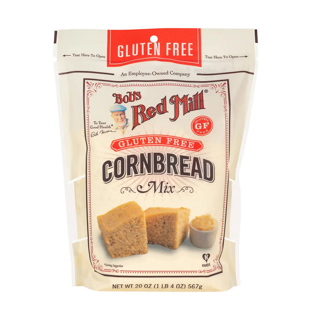 Bob's Red Mill Gluten Free Cornbread Mix (567g) 9199184117999 ...