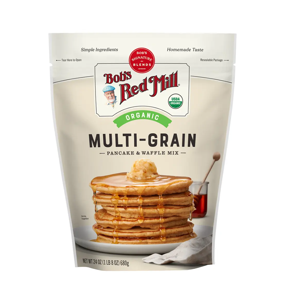 Bob's Red Mill Organic Multi-grain Pancake and Waffle Mix (680g ...