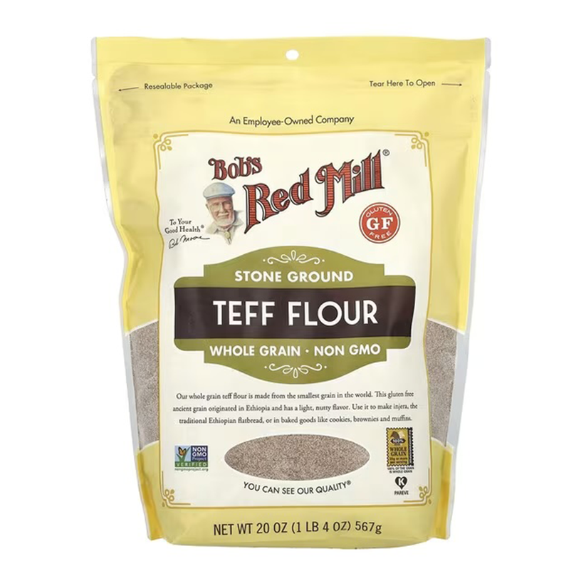 Bob's Red Mill Gluten Free Whole Grain Teff Flour (567g) 8713230287087 ...