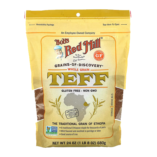 Bob's Red Mill Gluten Free Wholegrain Teff (680g) 8713226551535 ...