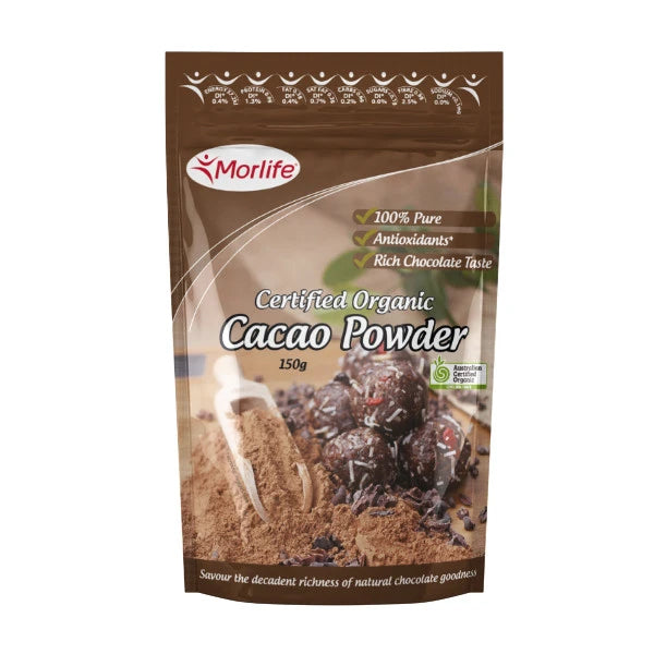 Morlife Organic Cacao Powder (150g) 8713235071215 – Sunshine Market