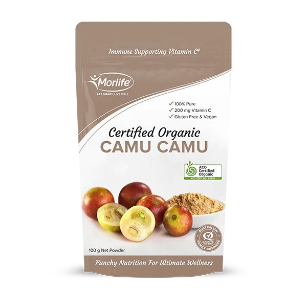 Morlife Organic Camu Camu Fruit Powder (100g) 8713286189295 – Sunshine ...