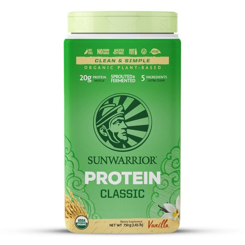 Sunwarrior Classic Protein - Vanilla (750g) 8713221341423 – Sunshine Market