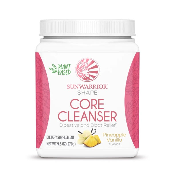 Sunwarrior Core Cleanser Bloat Relief - Pineapple Vanilla (270g ...