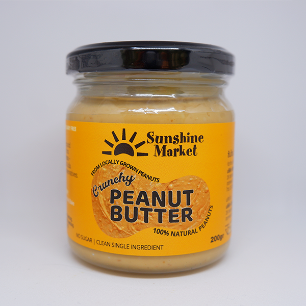 .Sunshine Market Crunchy Peanut Butter (200g) 8713219342575