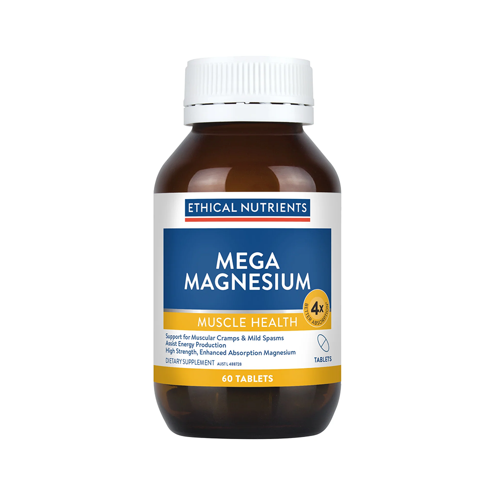 Ethical Nutrients Mega Magnesium (60 Tablets) 9143119773935 – Sunshine ...