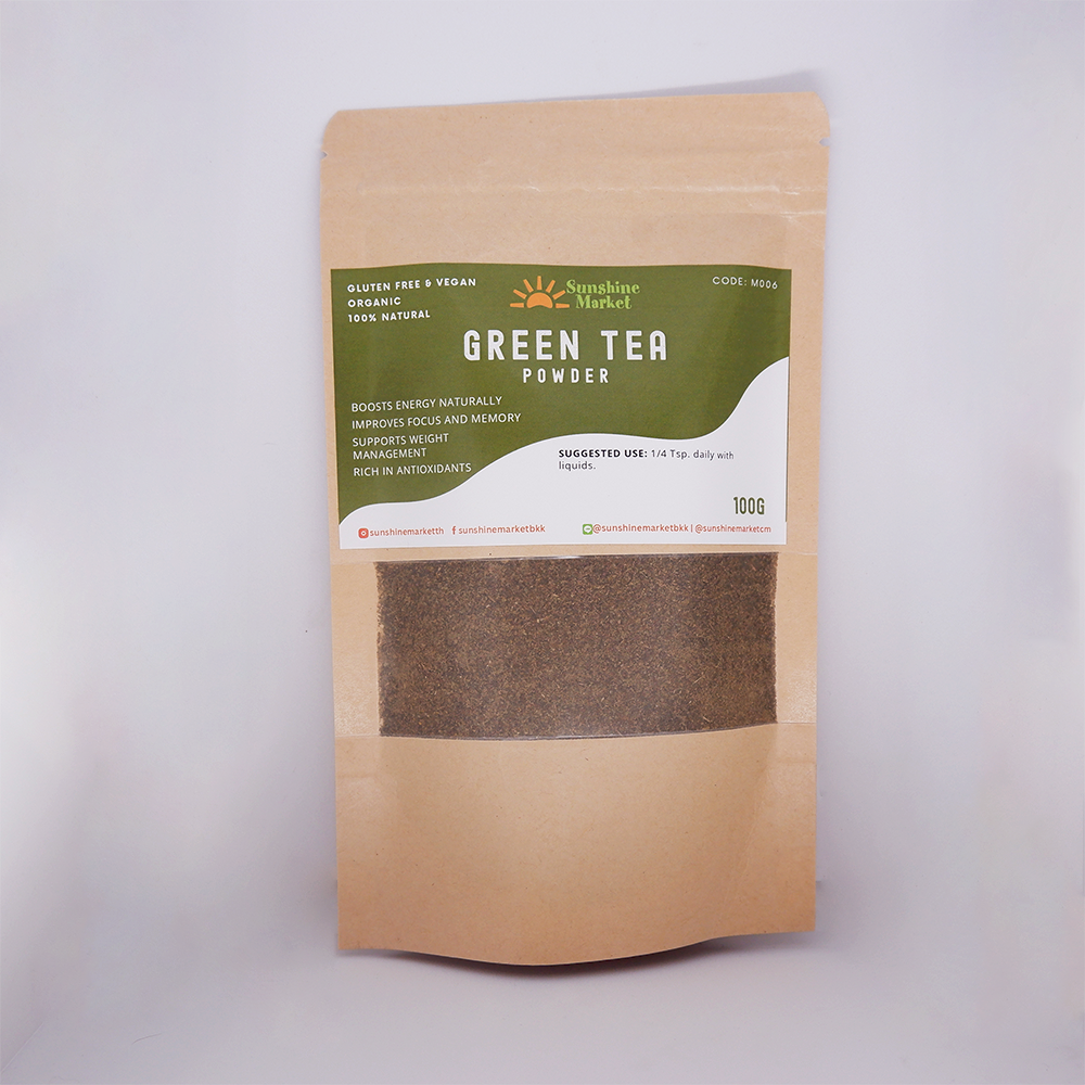 Morlife Organic Green Tea Powder (100g) - Rescue 9217135018223 ...