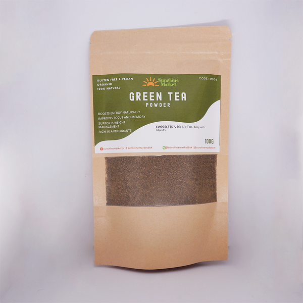 Morlife Organic Green Tea Powder (100g) 8713233334511 – Sunshine Market
