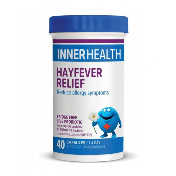 Inner Health HayFever Relief (40 Caps) 8713269084399 – Sunshine Market