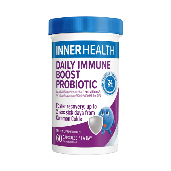 Inner Health Daily Immune Boost Probiotic (60 caps) 9017085853935 ...