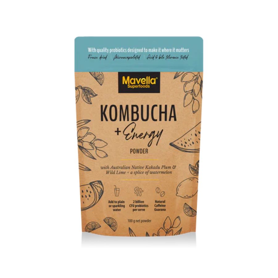 Mavella Kombucha Energy Powder (100g) 8713278619887 – Sunshine Market