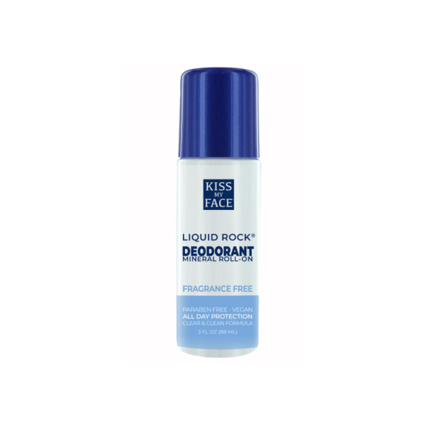 Kiss My Face Liquid Rock Roll On Deodorant - Fragrance Free (88 ml ...