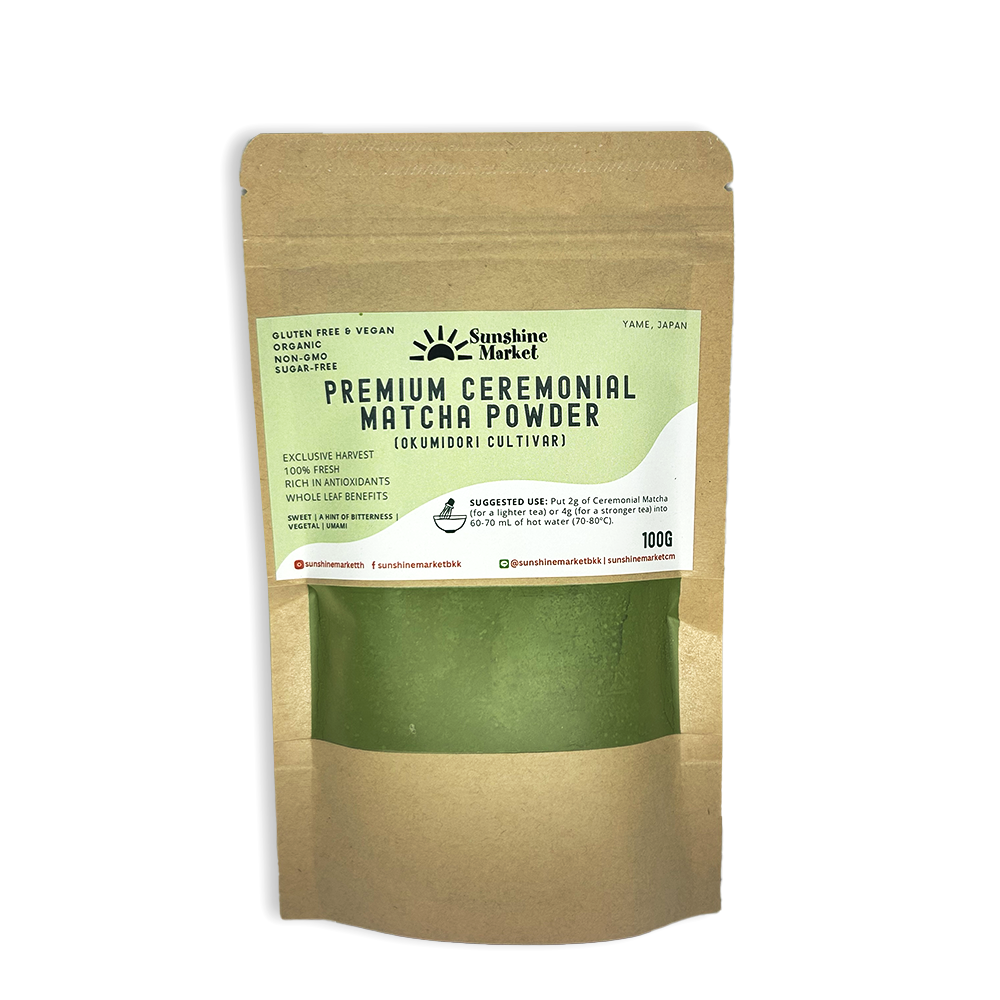 .Sunshine Market Premium Ceremonial Matcha (100g) 8957756866799