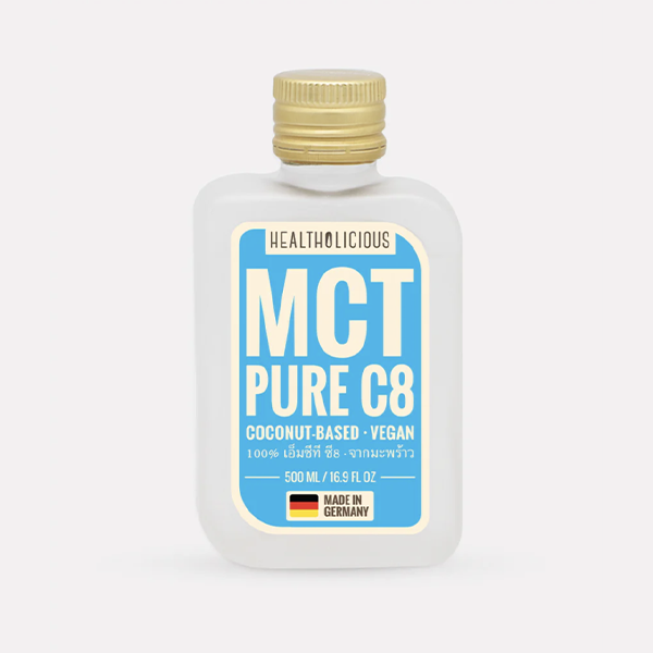 Healtholicious Pure C8 MCT Oil (500ml) 8713257910511 – Sunshine Market