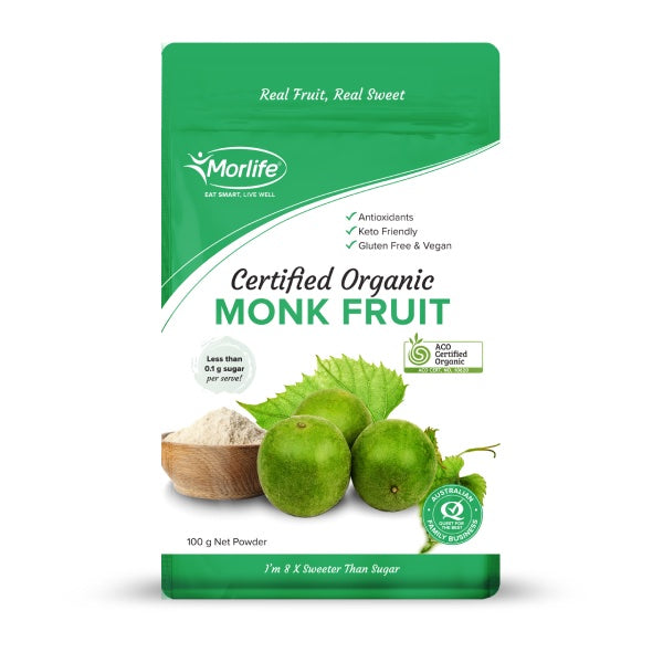 Morlife Organic Monk Fruit (100g) 8713286746351 – Sunshine Market