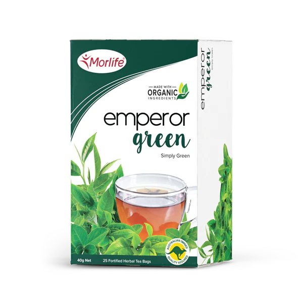 Morlife Organic Emperor Green (25 Teabags) 8756398850287 – Sunshine Market