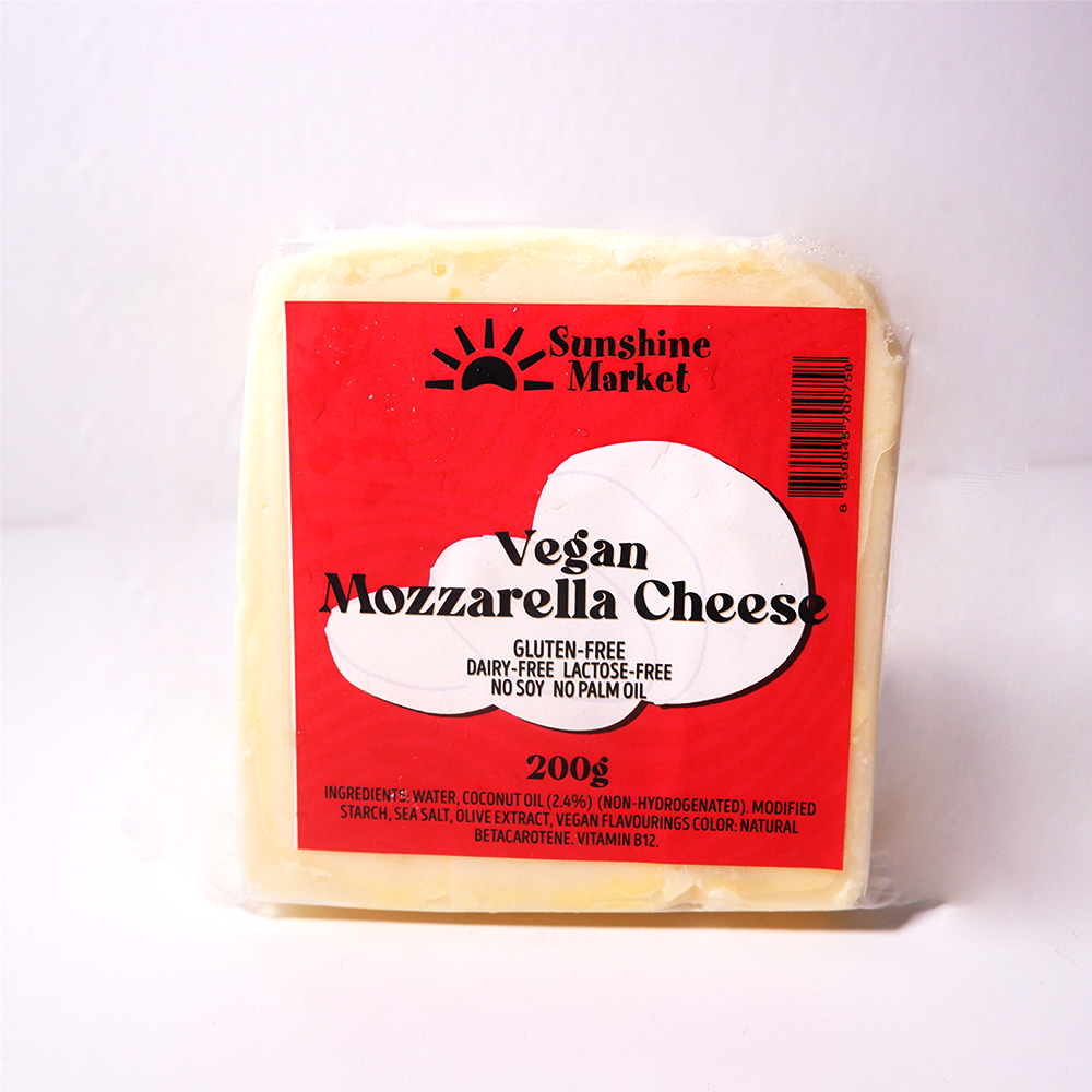 .Sunshine Market Vegan Mozzarella Cheese (200g)(Delivery Only BKK / CM ...