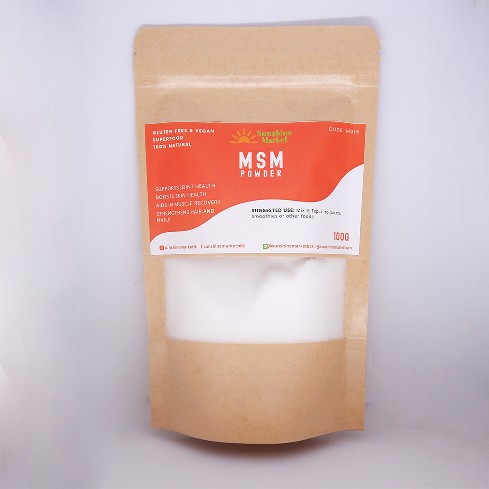Morlife Organic MSM Powder (100g) 8713233694959 – Sunshine Market