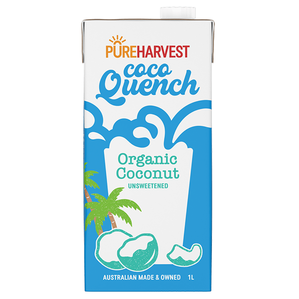 PureHarvest Organic Coco Quench Coconut Milk - Unsweetened (1L ...