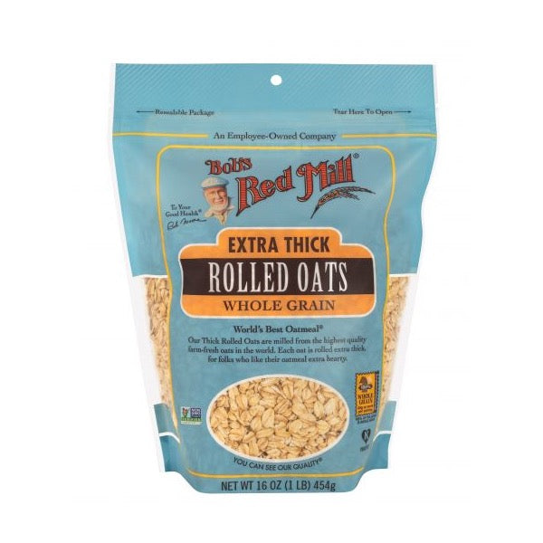 Bob's Red Mill Extra Thick Rolled Oats (454g) 8713276522735 – Sunshine ...