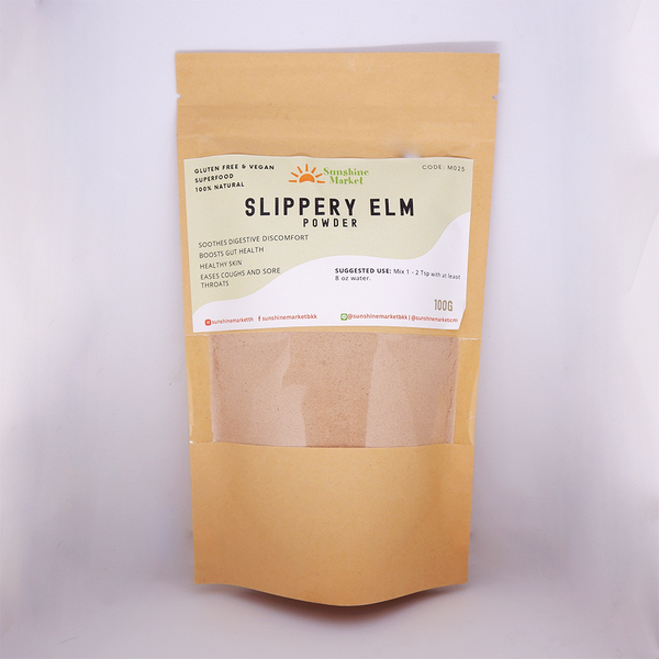 Morlife Organic Slippery Elm Powder (100g) 8713234252015 – Sunshine Market