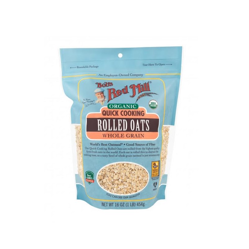 Bob's Red Mill Organic Quick Cooking Rolled Oats (454g) 8713228058863 ...