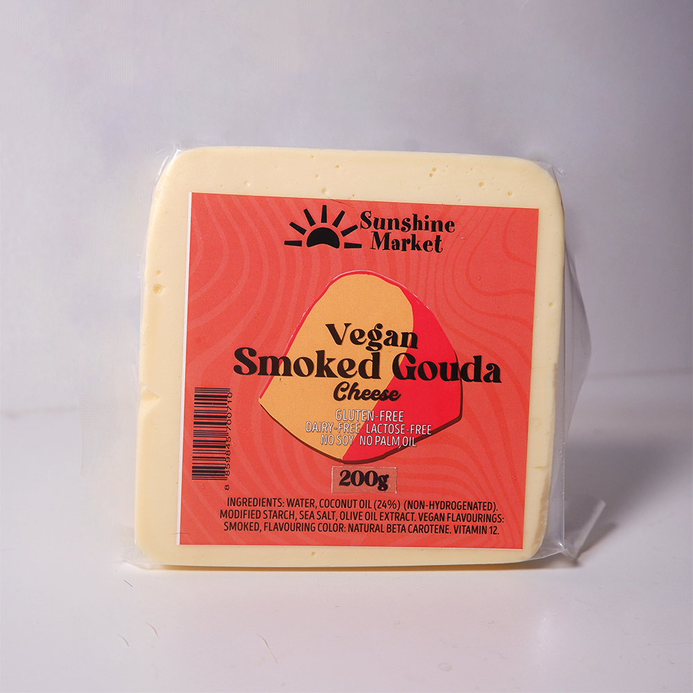 .Sunshine Market Vegan Smoked Gouda Cheese (200g)(Delivery Only BKK ...