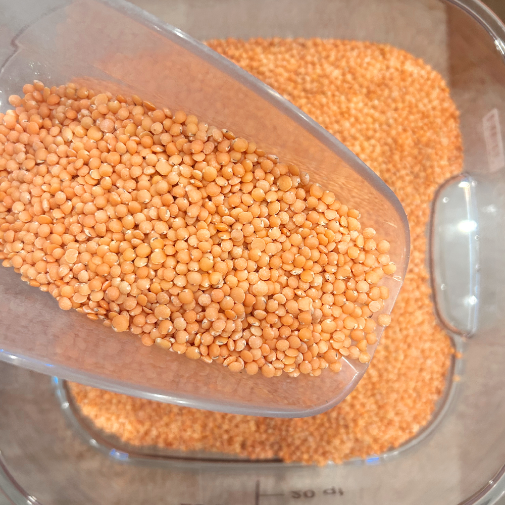 Sunshine Market Organic Red Lentils - Whole (100g) 9175124607215