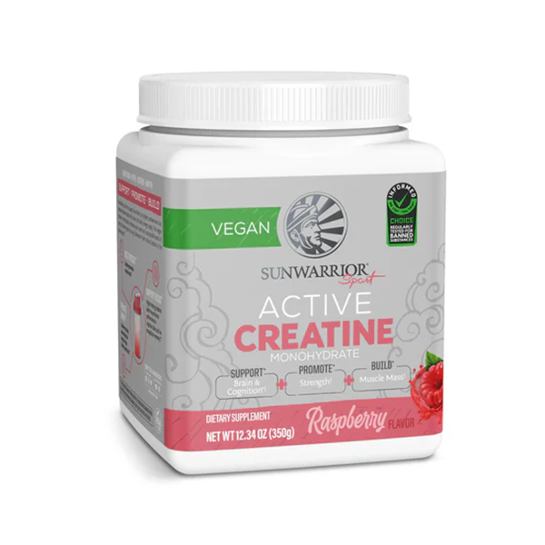 Sunwarrior Active Creatine - Raspberry (350g) 8760067588335 – Sunshine ...