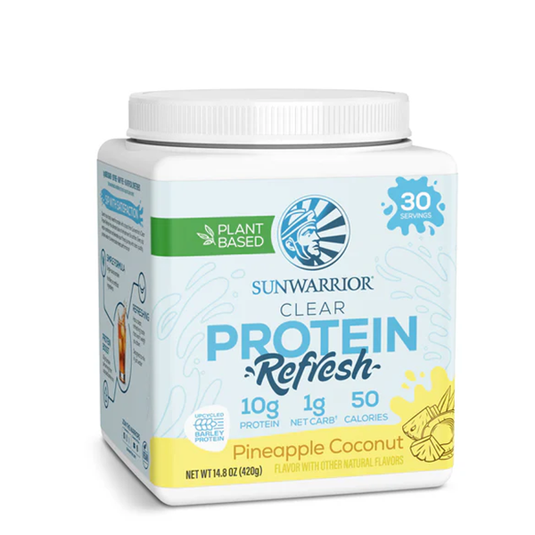 Sunwarrior CLEAR Protein Refresh - Pineapple Coconut (420g ...