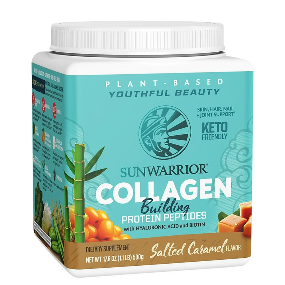 Sunwarrior Collagen Building Protein Peptide - Salted Caramel (500g ...