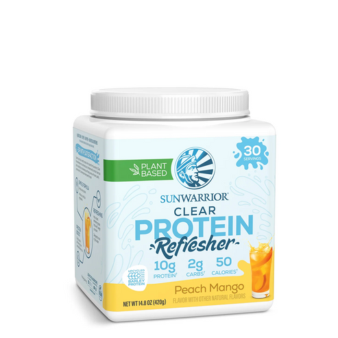 Sunwarrior CLEAR Protein Refresh - Peach Mango (420g) 9192503279855 ...