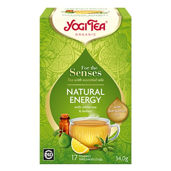 Yogi Tea Organic Natural Energy Tea (34g) 8713272131823 – Sunshine Market