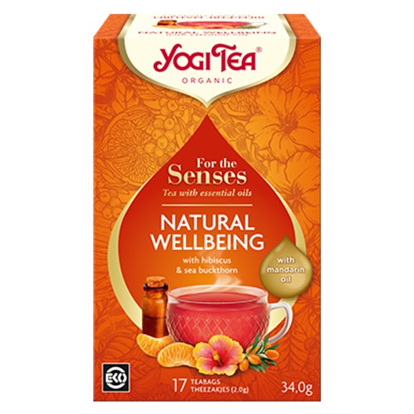 Yogi Tea Organic Natural Wellbeing (34g) 8713272197359 – Sunshine Market